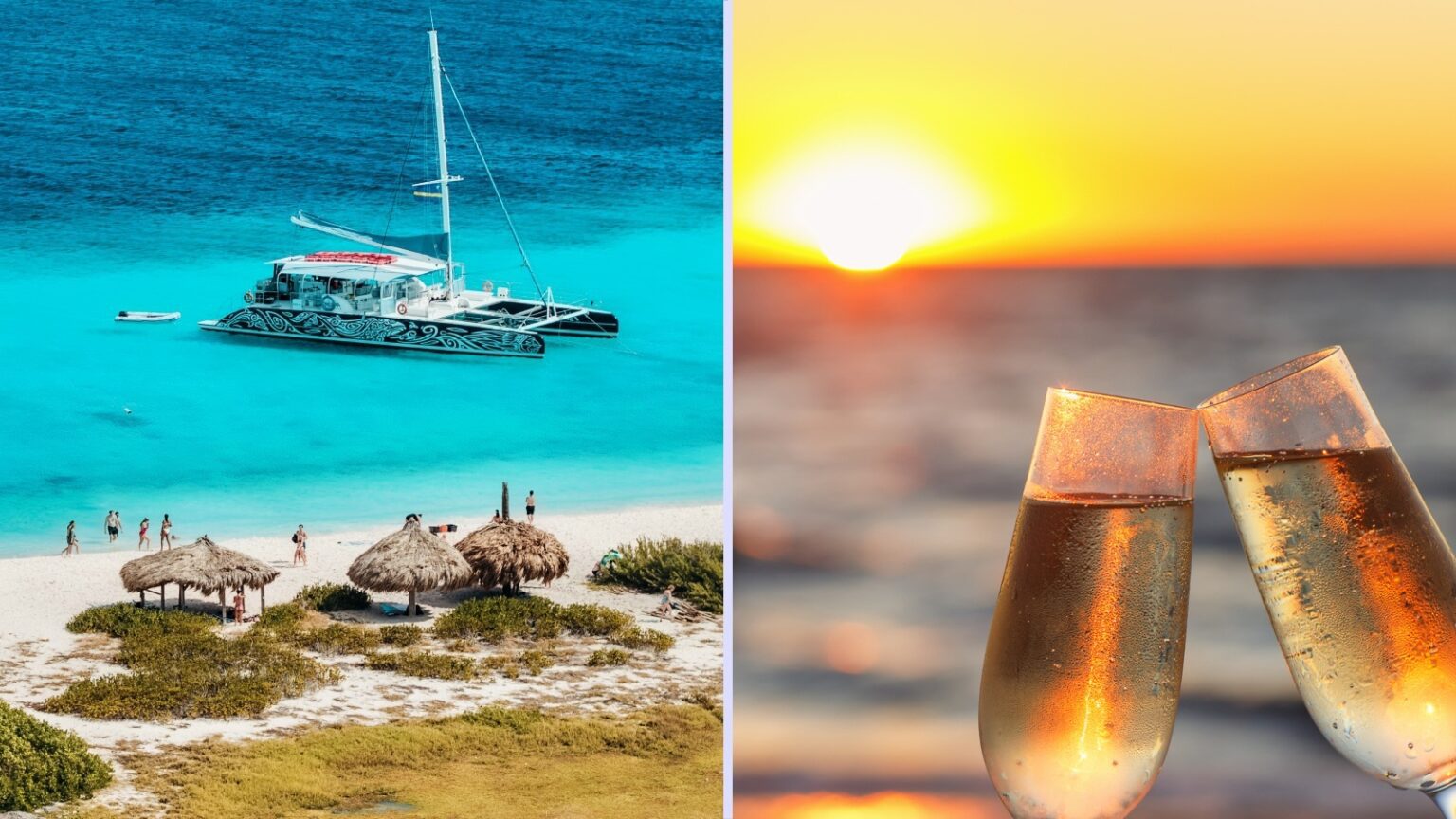 Klein Curacao & Sunset Cruise » boek snel!